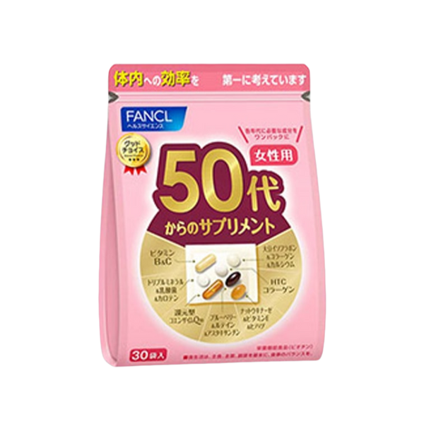 FANCL Comprehensive Nutrition Supplement for Men (50s+) 30 pcs - – myernk